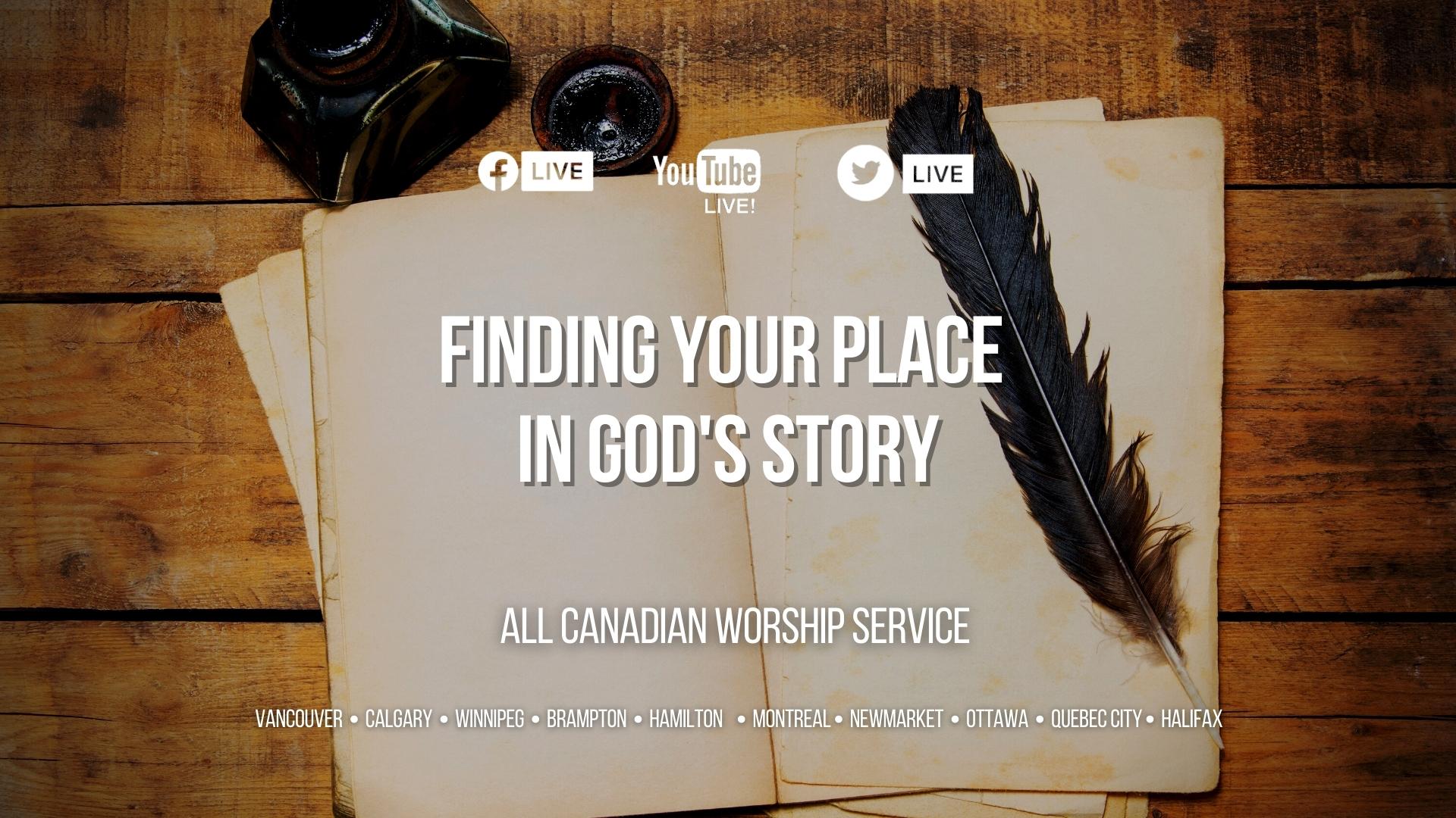 Finding Your Place in God's Story - Ottawa Church of Christ