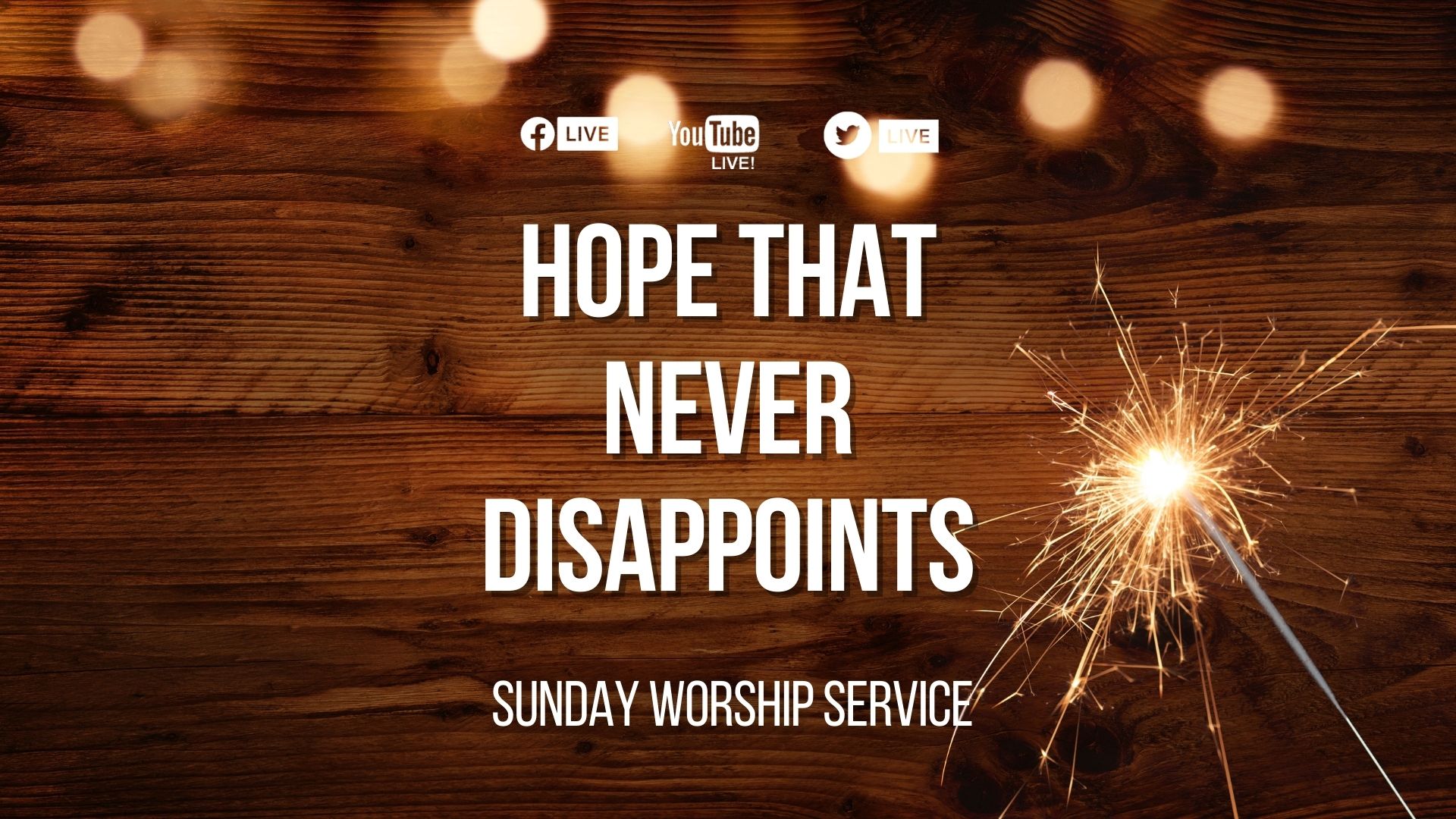 Hope That Never Disappoints - Ottawa Church of Christ